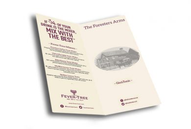 Food and Drinks Menus | The Foresters Arms in Brockenhurst New Forest